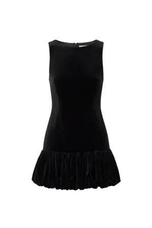 Posse Velvet Dress ‘dean Mini - Black