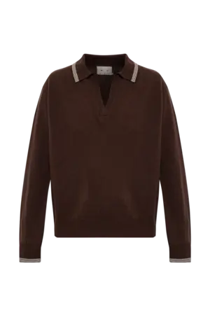The Upside Coco Luna’ Cashmere Polo - Brown