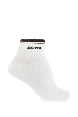 SKIMS 3-pack Ankle Socks