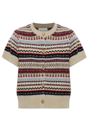 Munthe Coraline’ Wool Cardigan - Multicolour