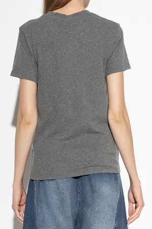 American Vintage Cotton T-shirt With Printed Logo