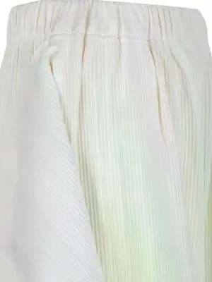 Issey Miyake Pleated Draped Trousers - Neutrals