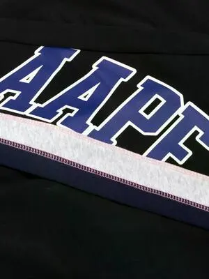 AAPE BY *A BATHING APE Moonface Lettering Track Pants