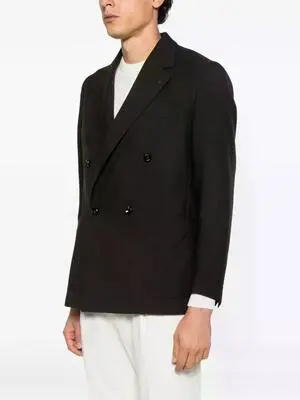 Tagliatore Double-breasted Peak-lapel Blazer