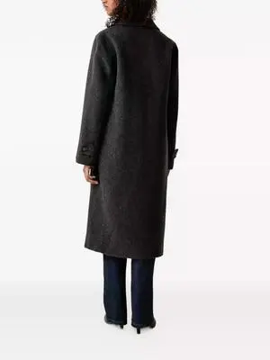 MOS MOSH Alva Double-breasted Notched-lapel Coat