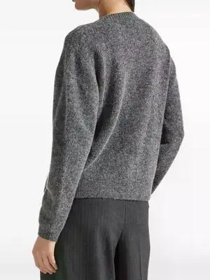 Seventy Crystal-embellished V-neck Sweater