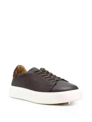 HENDERSON BARACCO Pebbled Leather Sneakers