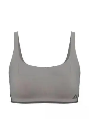Adidas By Stella McCartney X Entire Studios Optime Training Low-support Bra - Grey