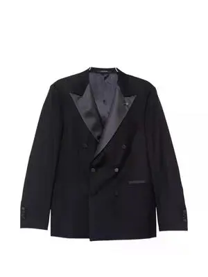 Tagliatore Double-breasted Peak-lapel Suit - Blue