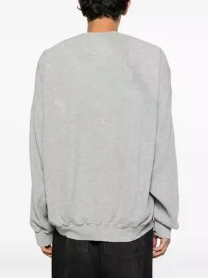 Mihara Yasuhiro Distressed Waffle-knit Sweater