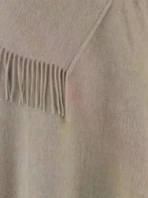 BY MALENE BIRGER Turtma Fringed Wool Poncho