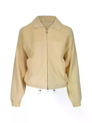 Guest In Residence Zip-up Collared Jacket - Yellow