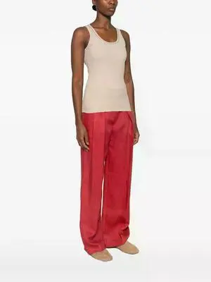 Brunello Cucinelli Ribbed Monili-trim Tank Top
