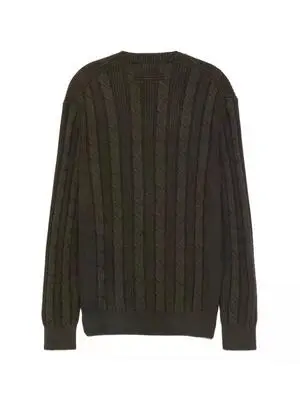 Zegna Oasi Cashmere Cable-knit Sweater