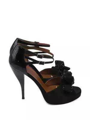 LANVIN Bow Platform Sandals