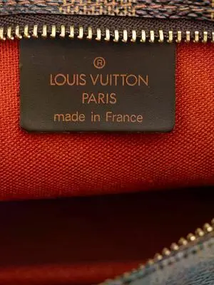LOUIS VUITTON 2004 Damier Ebene Navona Shoulder Bag