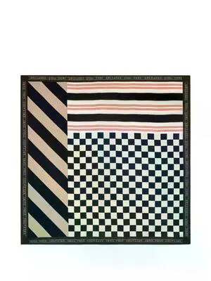 JEAN PAUL GAULTIER Patchwork-print Scarf