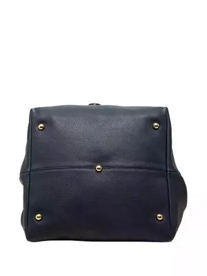 Loewe 2009 Calfskin Calle Lock Shoulder Bag