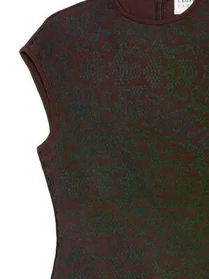 Herve Leger Anita Metallic-jacquard Dress