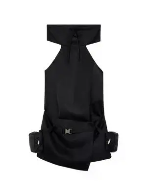 Off-White Duchesse Pocket-belt Dress
