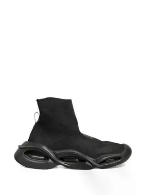 Dolce & Gabbana Wave Sock-style Sneakers - Black