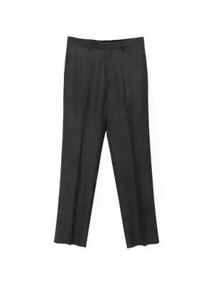 Tagliatore Pressed-crease Tailored Trousers - Grey