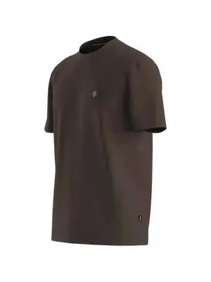 BOSS Cotton T-shirt With Double-b Monogram Badge