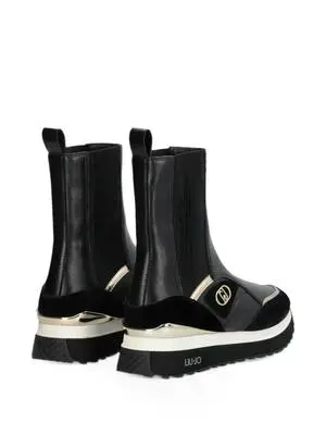 Liu Jo Sneakers Boots In Leather