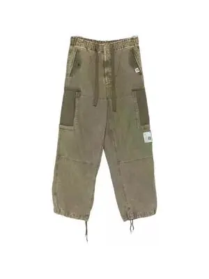 Mihara Yasuhiro Faded-effect Cargo Pants