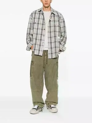 Mihara Yasuhiro Faded-effect Cargo Pants