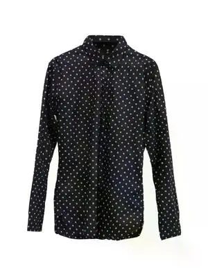 Burberry Polka Dot Shirt - Blue