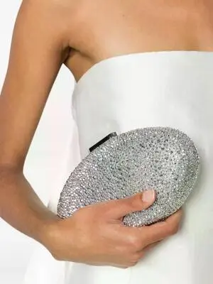 TWENTY FOURHAITCH Indare Crystal-embellished Clutch Bag