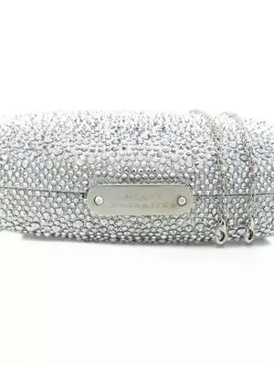 TWENTY FOURHAITCH Indare Crystal-embellished Clutch Bag
