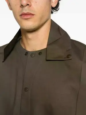 Issey Miyake Press-stud Shirt