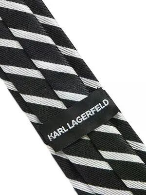 Karl Lagerfeld Ikon Striped Tie