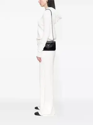 Prada 2013-2026 Nappa Diagramme Flap Crossbody Bag