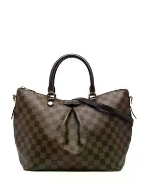 LOUIS VUITTON 2019 Damier Ebene Siena Mm Satchel