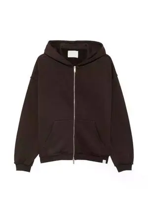 WOC New Haven Zip-up Hoodie - Brown