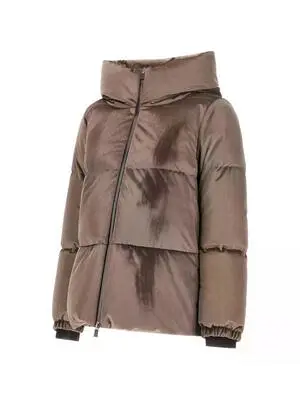 Herno Quilted Hooded Cordurou Padded Jacket