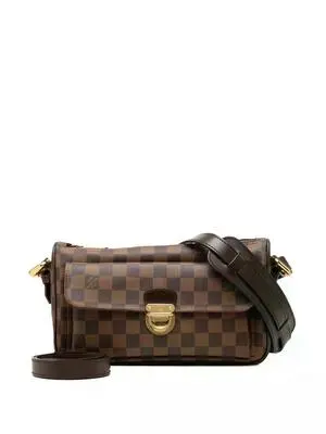 LOUIS VUITTON 2007 Damier Ebene Ravello Gm Satchel - Brown