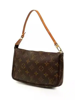 LOUIS VUITTON 2002 Monogram Pochette Accessoires Shoulder Bag