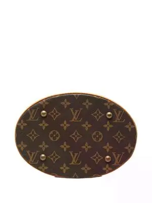 LOUIS VUITTON 2001 Monogram Petit Bucket Bag