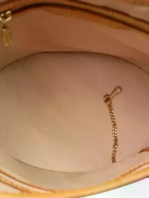 LOUIS VUITTON 2001 Monogram Petit Bucket Bag