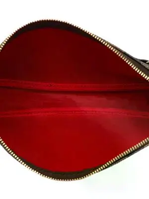 LOUIS VUITTON 2006 Damier Ebene Pochette Accessoires Shoulder Bag