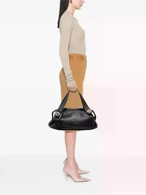 Loewe 2007 Leather Anagram Shoulder Bag