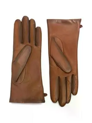 AGNELLE Inès Leather Gloves