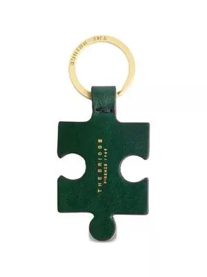 THE BRIDGE Puzzle-piece Leather Keyring