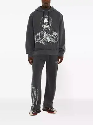 Off-White Mr. Davis Stadium Regular Hoodie