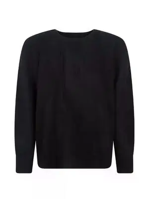 Issey Miyake Pleated Crew-neck Sweater