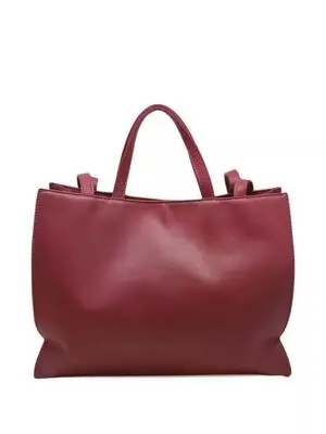 TELFAR Shopping Leather Tote Bag - Red